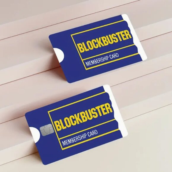 Accessories | Blockbuster Card Skin | Poshmark
